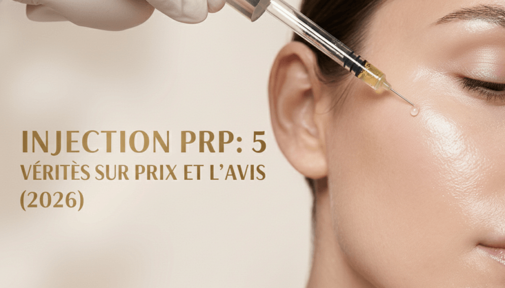Injection PRP : 5 vérités sur le prix et l'avis (2026) - Beauté ...